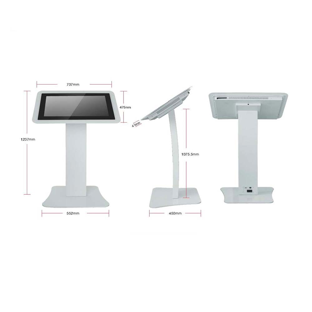 Digitaler Infoterminal mit Touchscreen | Android, Wifi und HD